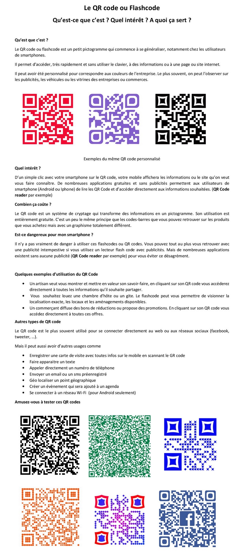 Qr code ou flashcode - Vexin MagazineVexin Magazine